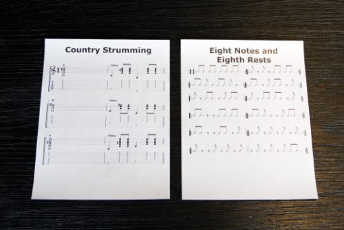 STRUMMING PACK | Professional Guitar Lesson Handouts